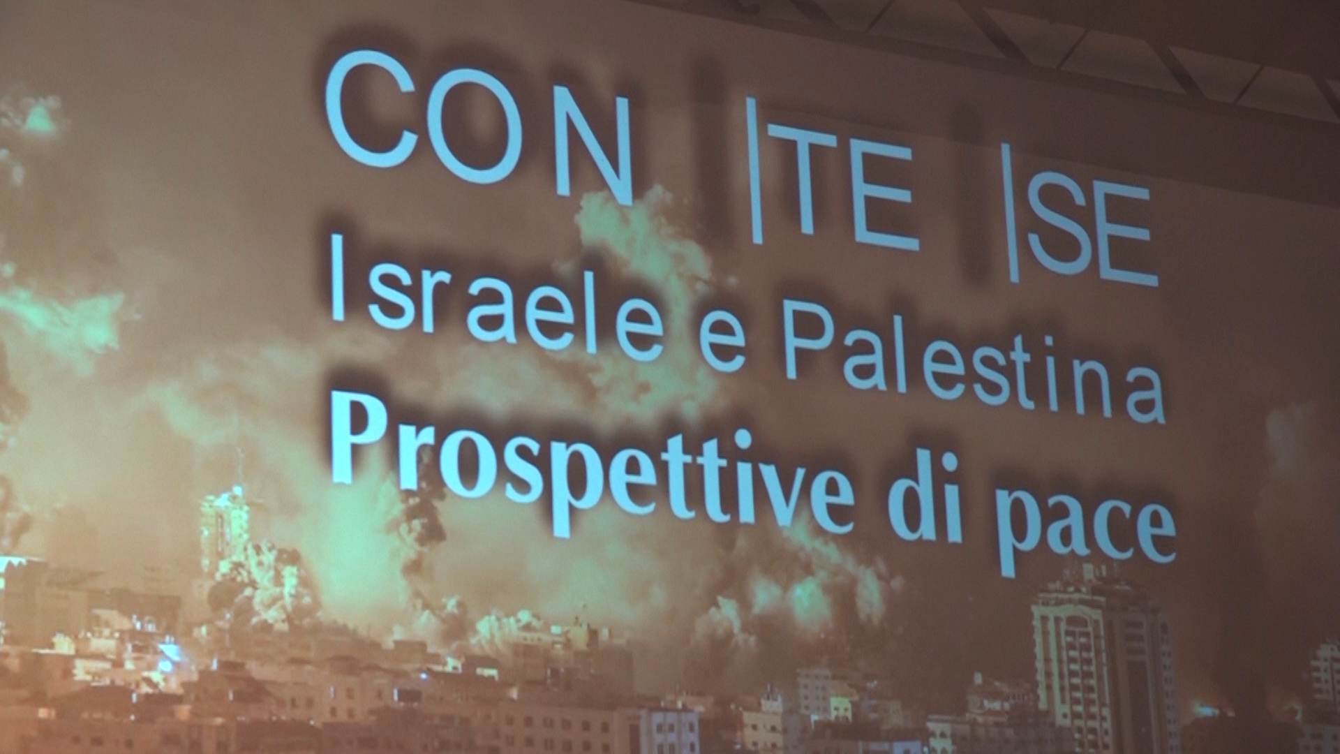 Conflitto Palestina - Israele, la strada per la pace in un confronto a ...