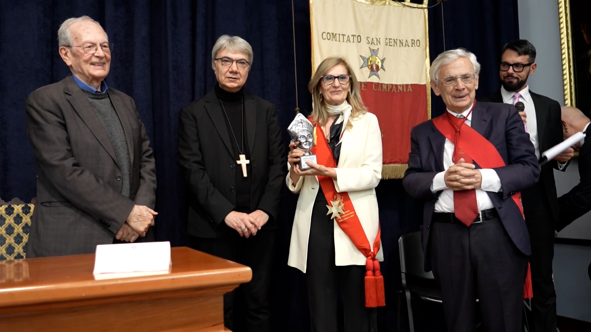Il Premio San Gennaro ad Ascierto, Carfora e Carafa